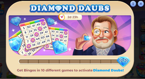 What is Diamond Daubs? — The Price is Right: Bingo! Help Center