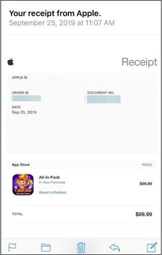 How do I find my App Store Purchase History? — Cash Frenzy Help Center