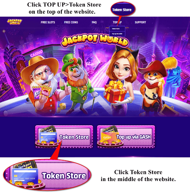 🎫 How to top up jackpot tokens on the official website? — Jackpot World ...
