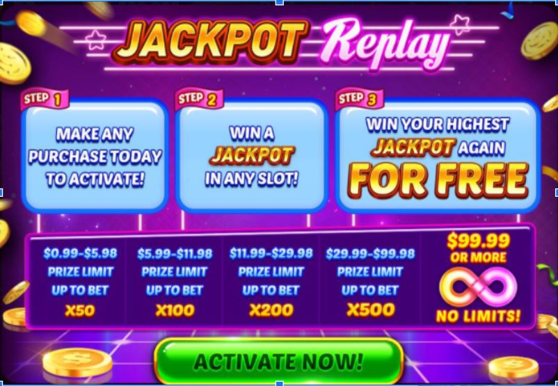 Jackpot Replay — Lotsa Slots Help Center
