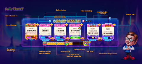 Daily Missions [Missions / Weekly Reward / Honor Missions] — Cash ...