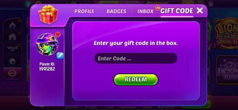 How do I use the GIFT CODE? — Jackpot Wins Help Center
