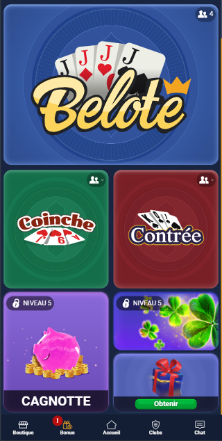 Nouveau design ! Ne manquez pas les nouveautés de VIP Belote ! — VIP ...