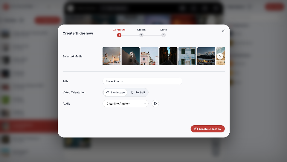 How can I create a slideshow of my photos? — PhotoCircle Help Center