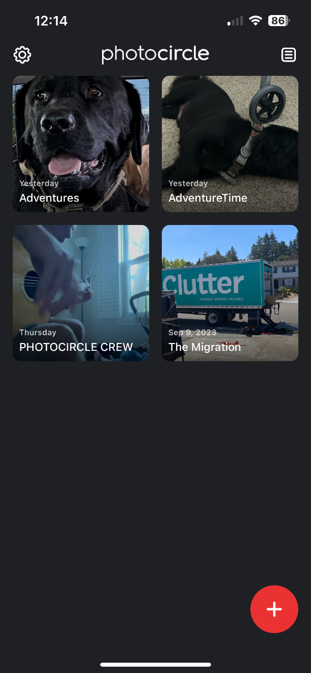 How do I create a Circle? — PhotoCircle Help Center