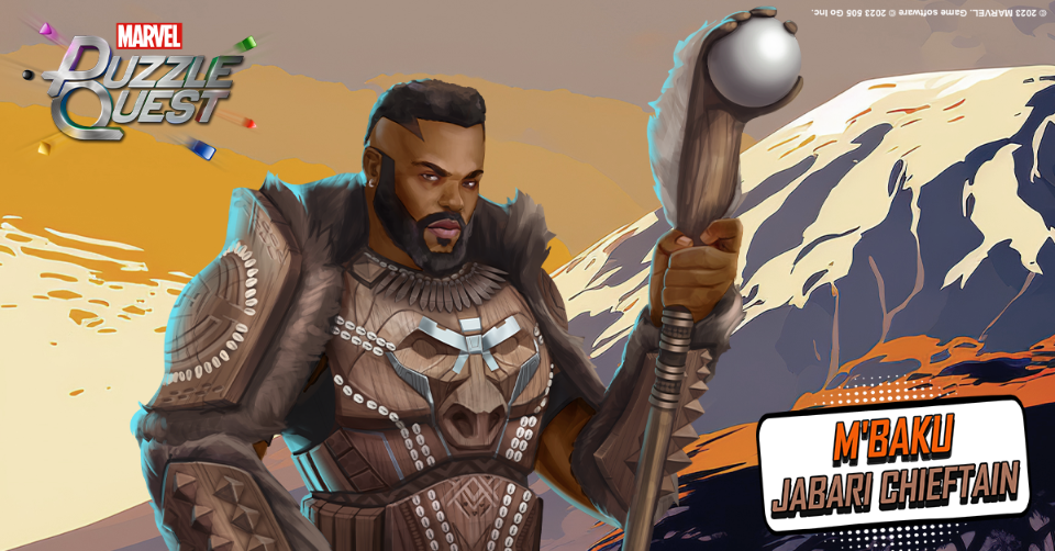 New Character - M'Baku (Jabari Chieftain) — Marvel Puzzle Quest Help Center