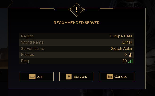 Servers - Server lock and How to choose a server — Dune: Awakening Help ...