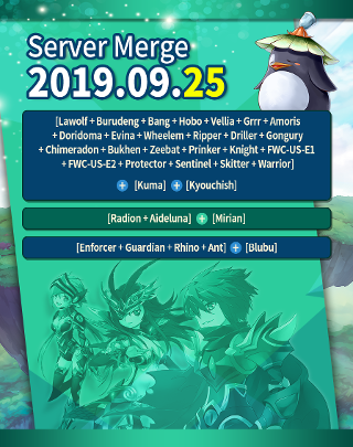 [SEP 25] Servers Merge! — Flyff Legacy Help Center
