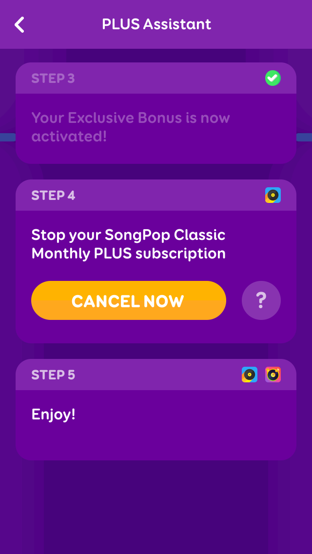 Annual PLUS Subscription — SongPop Classic Help Center
