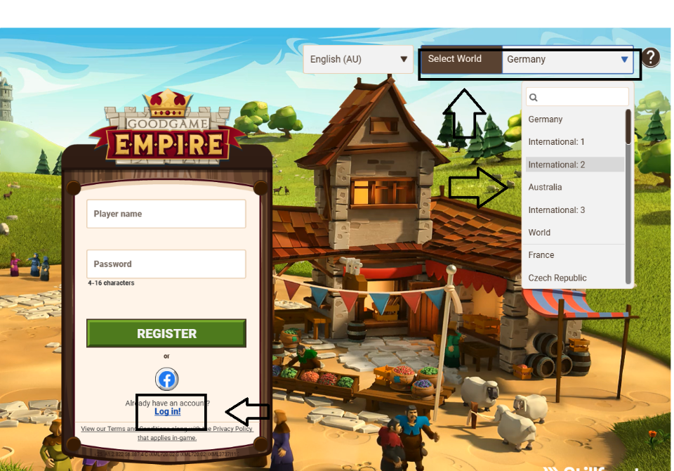 I can't log into I can't log into