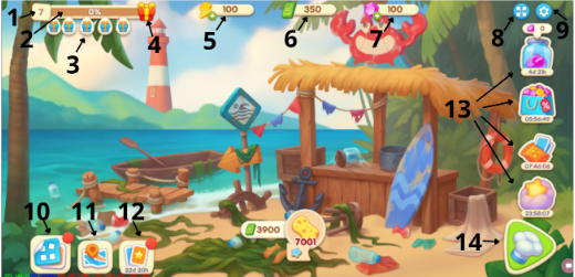 Interface description — Piece of Cake Help Center