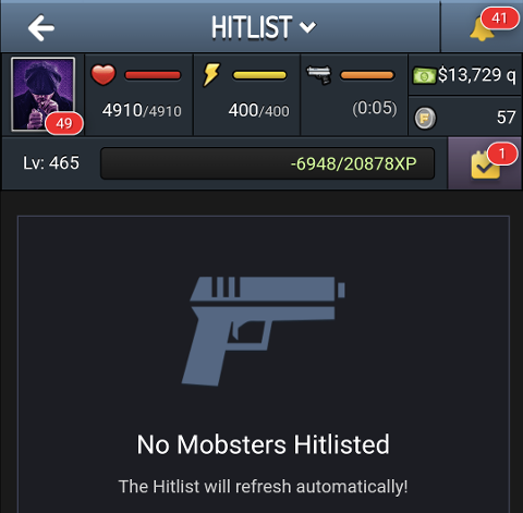 Hitlist - Mobile — Mob Wars LCN Help Center