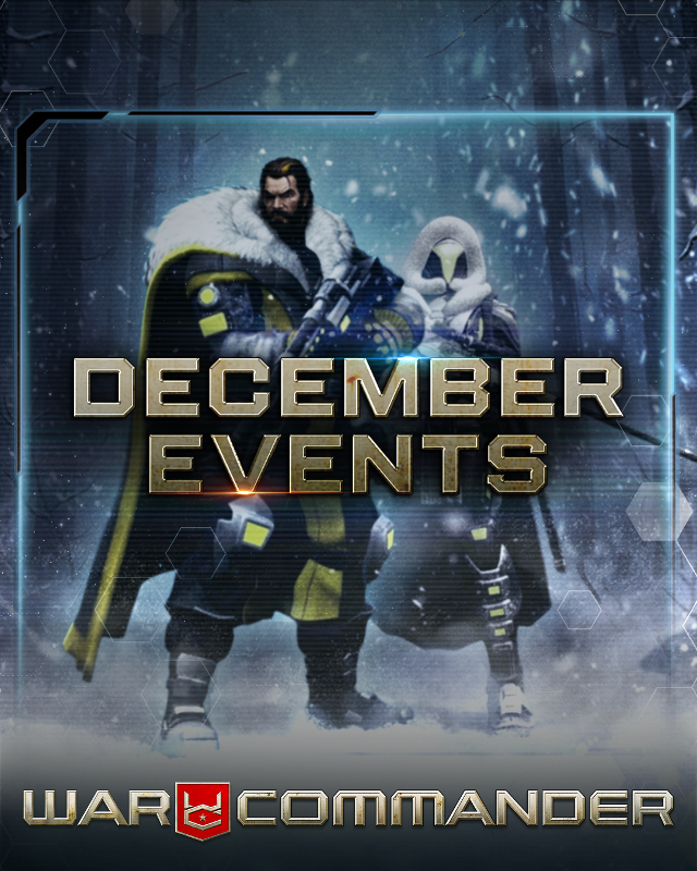 December 2025 Event Calendar — War Commander Help Center