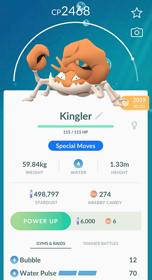 [Pokémon GO] FAQ - your Pokémon Inventory