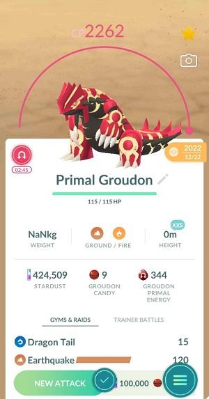 Primal Reversion — Pokémon GO Help Center