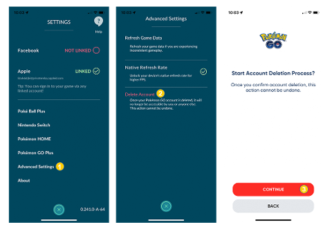 Wie lösche ich mein Pokémon GO-Konto? — Pokémon GO Hilfecenter