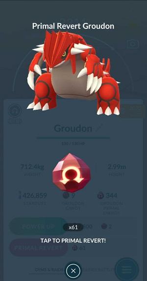 Primo-Résurgence — Pokémon GO Centre d'aide