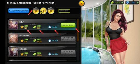 How to shoot a Scene — Brazzers The Game Help Center