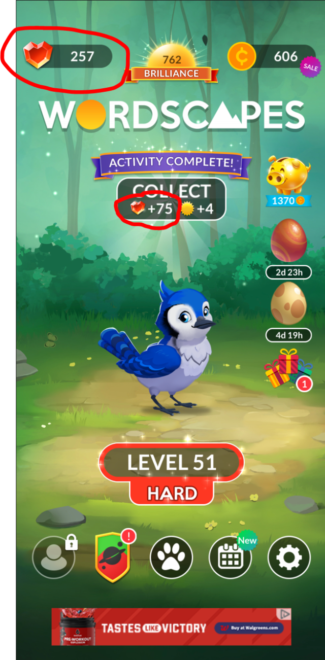 Heart Gems — Wordscapes Help Center