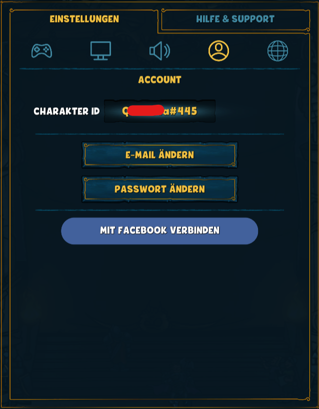 Wo finde ich meine Charakter ID? — Shakes & Fidget Hilfecenter