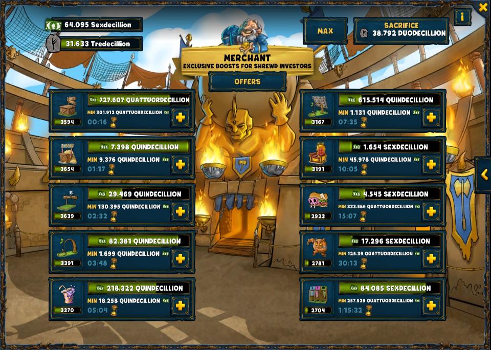 Arena Manager — Shakes & Fidget Help Center