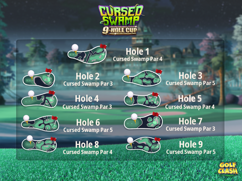 Golf Clash Guide – Cursed Swamp 9-Hole Cup | App4vn.com