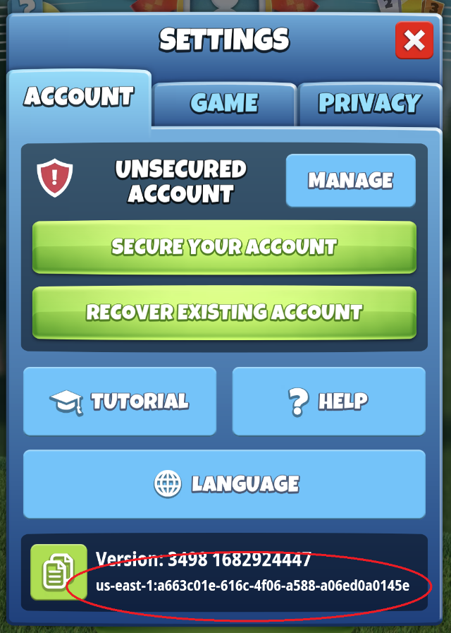 Where can I find my User ID? — Golf Clash Help Center