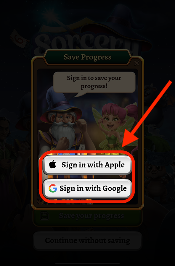 How do I save my game progress? — Sorcery School Help Center