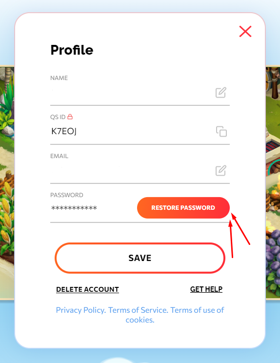 Password Recovery — Coral Isle 2: Tropical Stories Help Center