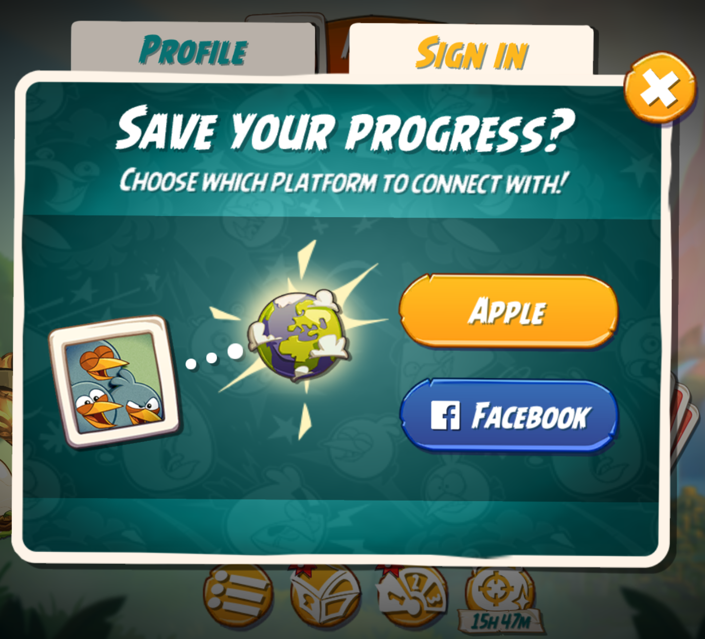 How Can I Save My Progress Angry Birds 2 Help Center