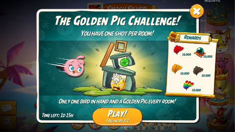 Golden Pig Challenge — Angry Birds 2 Help Center