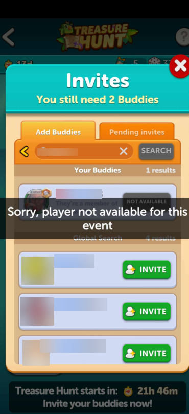 Treasure Hunt 2.0 — Yahtzee With Buddies Help Center