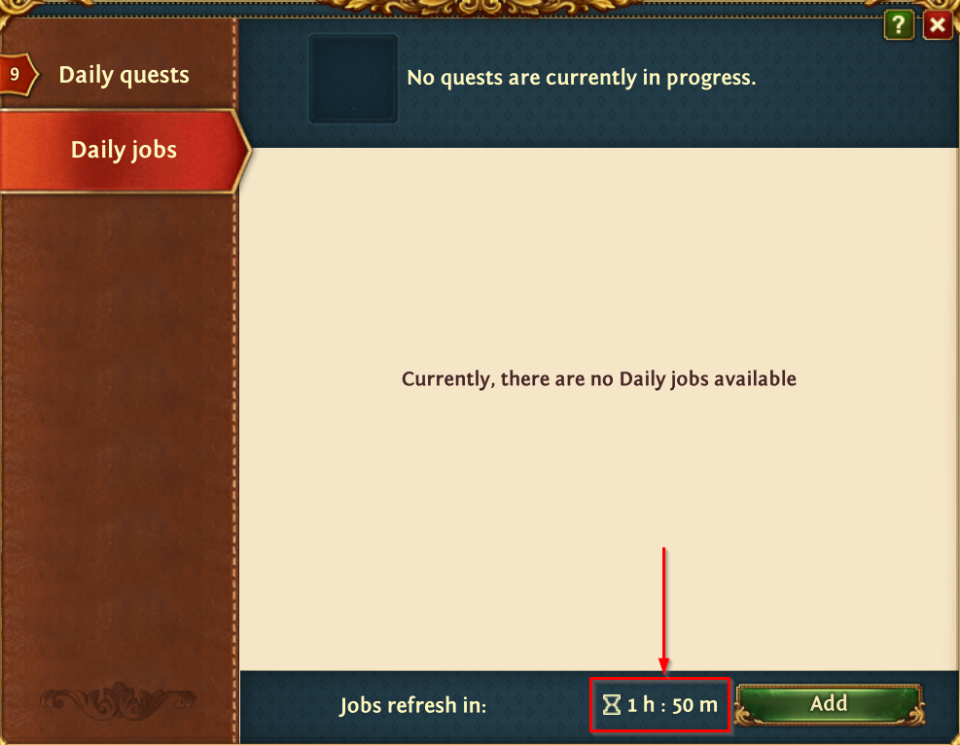 Why did my daily jobs disappear? — Total Battle Help Center