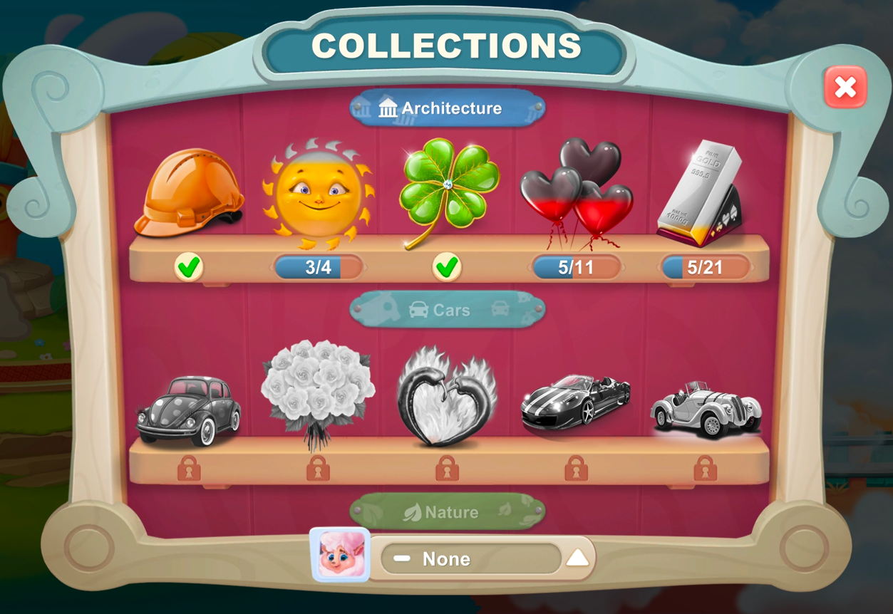 Collections — 5 Differences Online Help Center