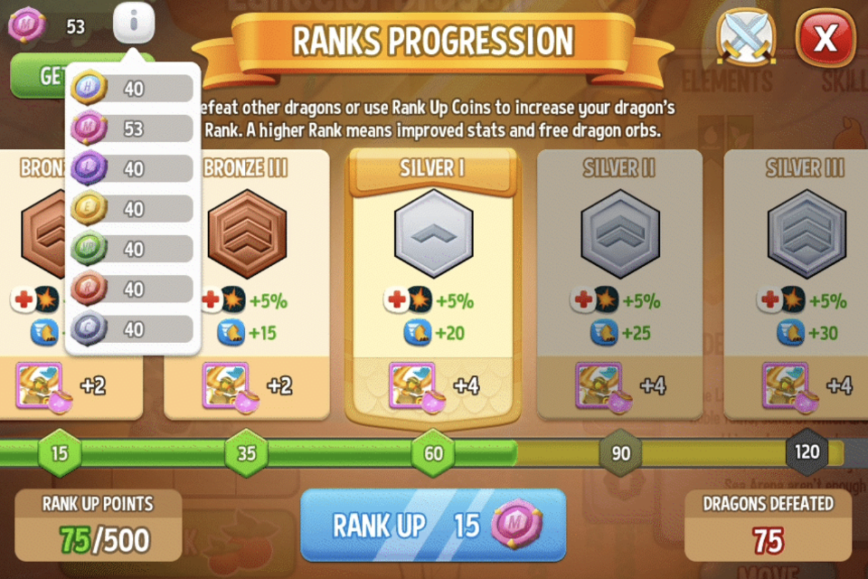 What are Rank Up Coins? — Dragon City Help Center