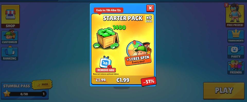 What is Stumble Shop? — Stumble Guys Help Center