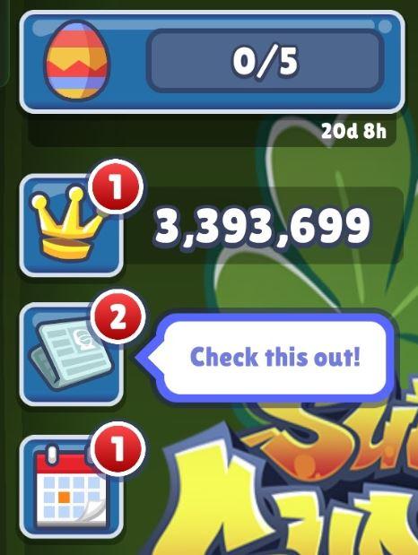 Main Screen — Subway Surfers Help Center