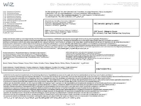 C E27 WiZ DW FS Q — WiZ (Legacy) Help Center