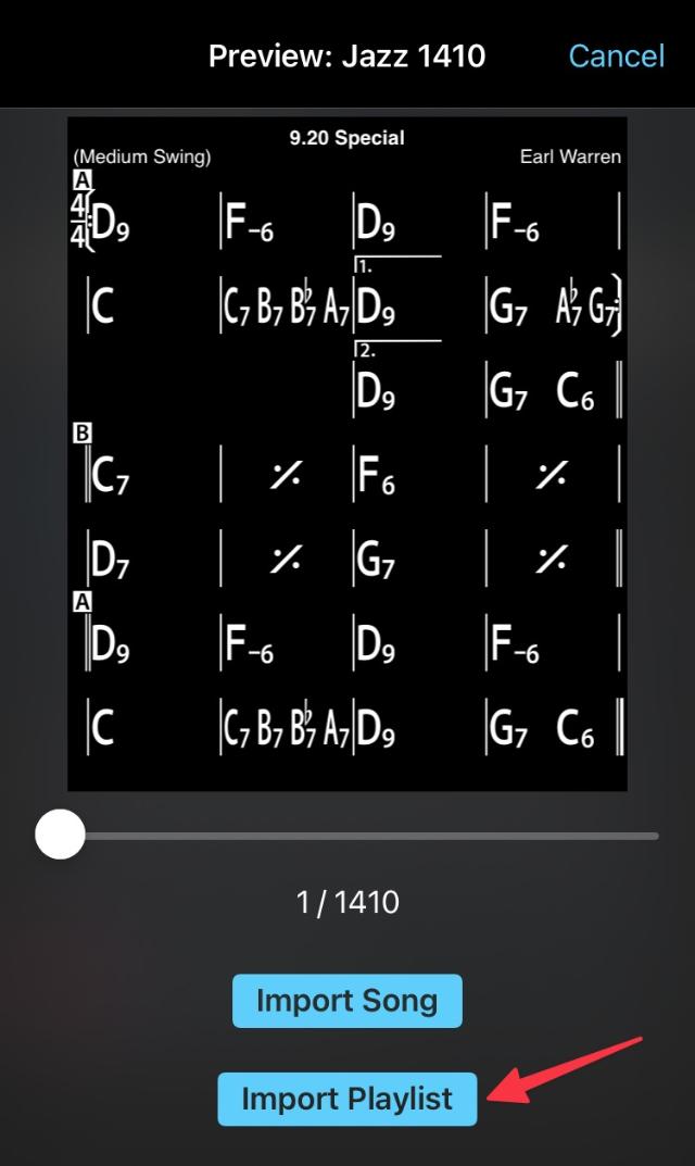 Download songs from Forums — iReal Pro Help Center