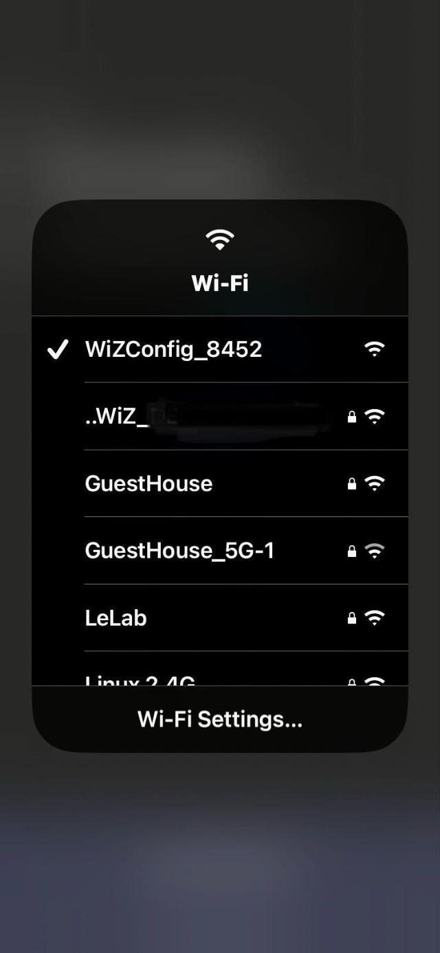 Pairing troubleshooting — WiZ V2 Help Center