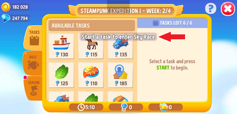 What is the Sky Race? — FarmVille 3 Help Center