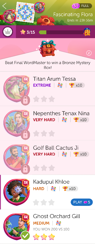 Flash Solo Challenge — Words With Friends 2 Help Center