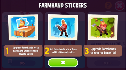 How do I unlock or upgrade Farmhands? — FarmVille 3 Help Center