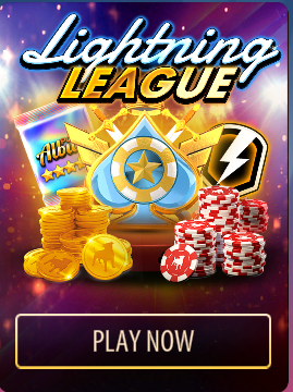 What is Lightning League? — Zynga Poker Help Center