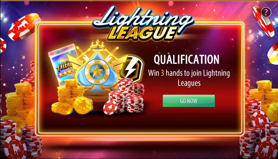 What is Lightning League? — Zynga Poker Help Center