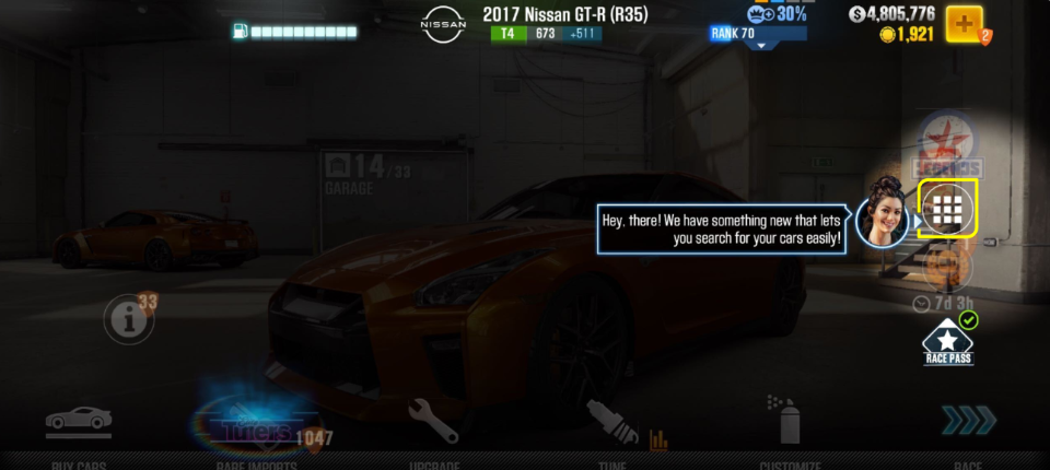 Garage Search and Filtering — CSR 2 Help Center
