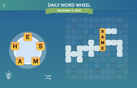 Introducing: Daily Word Wheel for Google Nest — Words With Friends 2 ...