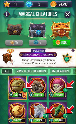 Why am I missing Creature Stars and Crystals? — Harry Potter: Puzzles ...